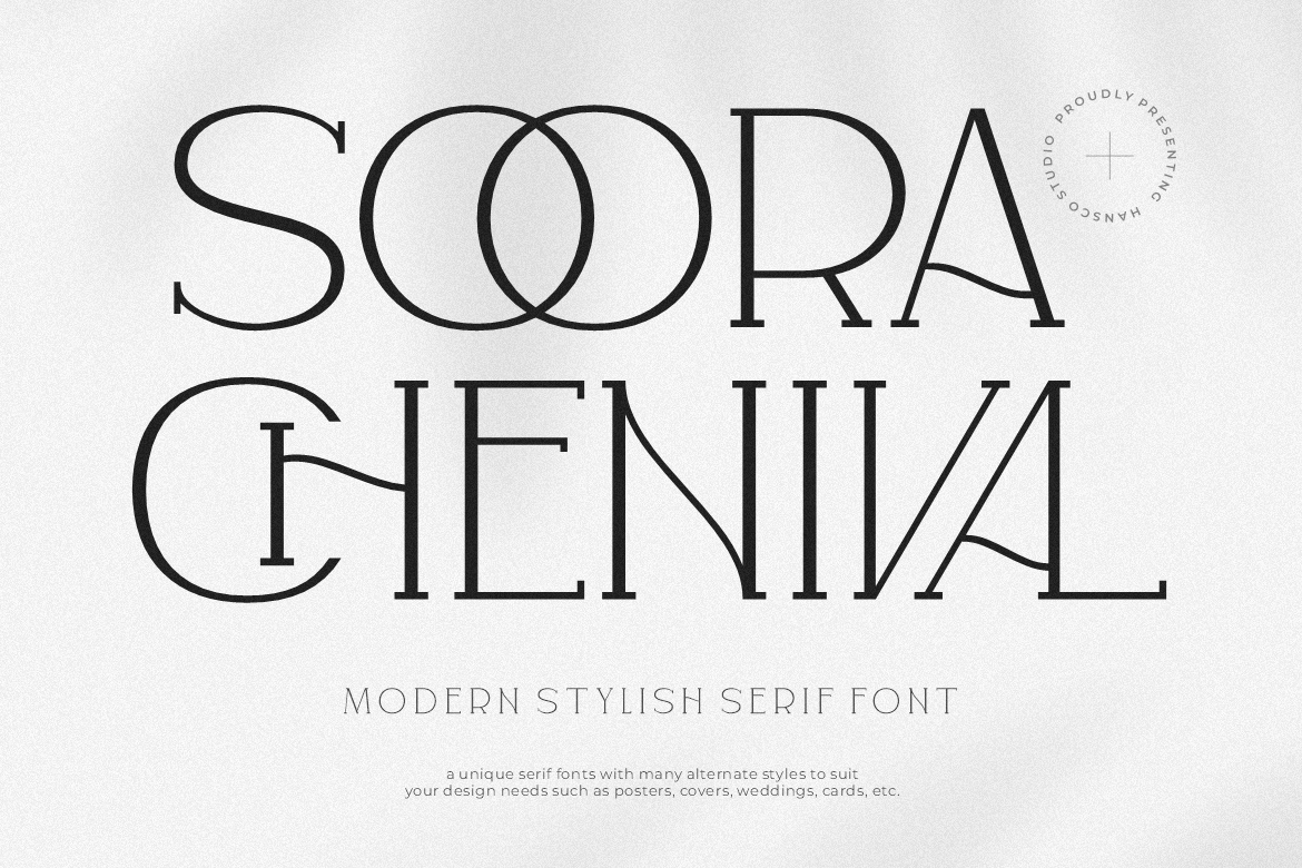 Soora Chenival Serif Font - Elegant Font, Aesthetic Font, Canva Font ...