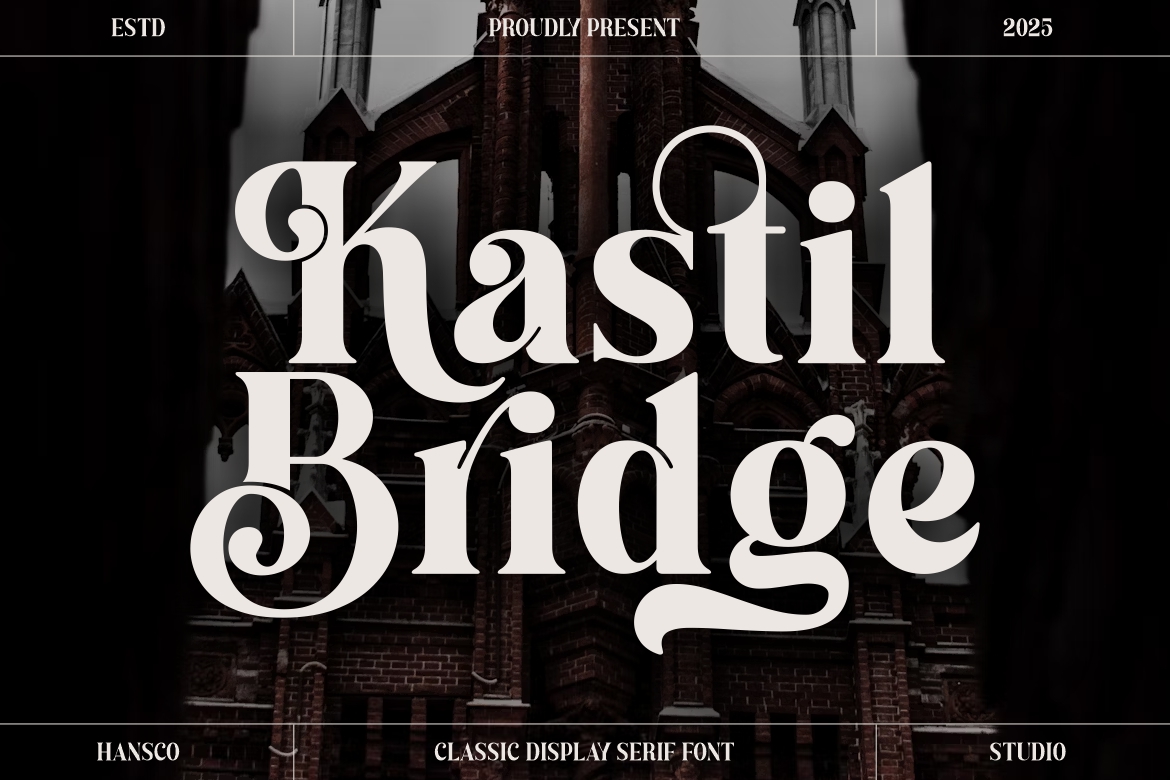 Kastil Bridge Font - Elegant & Classy Font